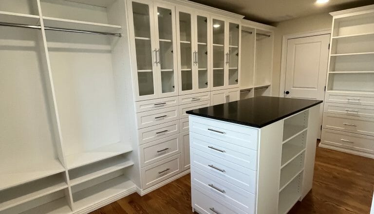 7 Gorgeous Closet Systems with Drawers to Inspire You